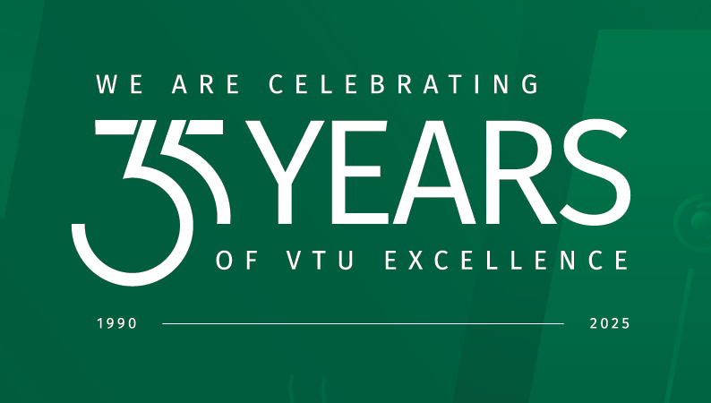 35 Years VTU - Shaping the future with innovation and responsibility ...